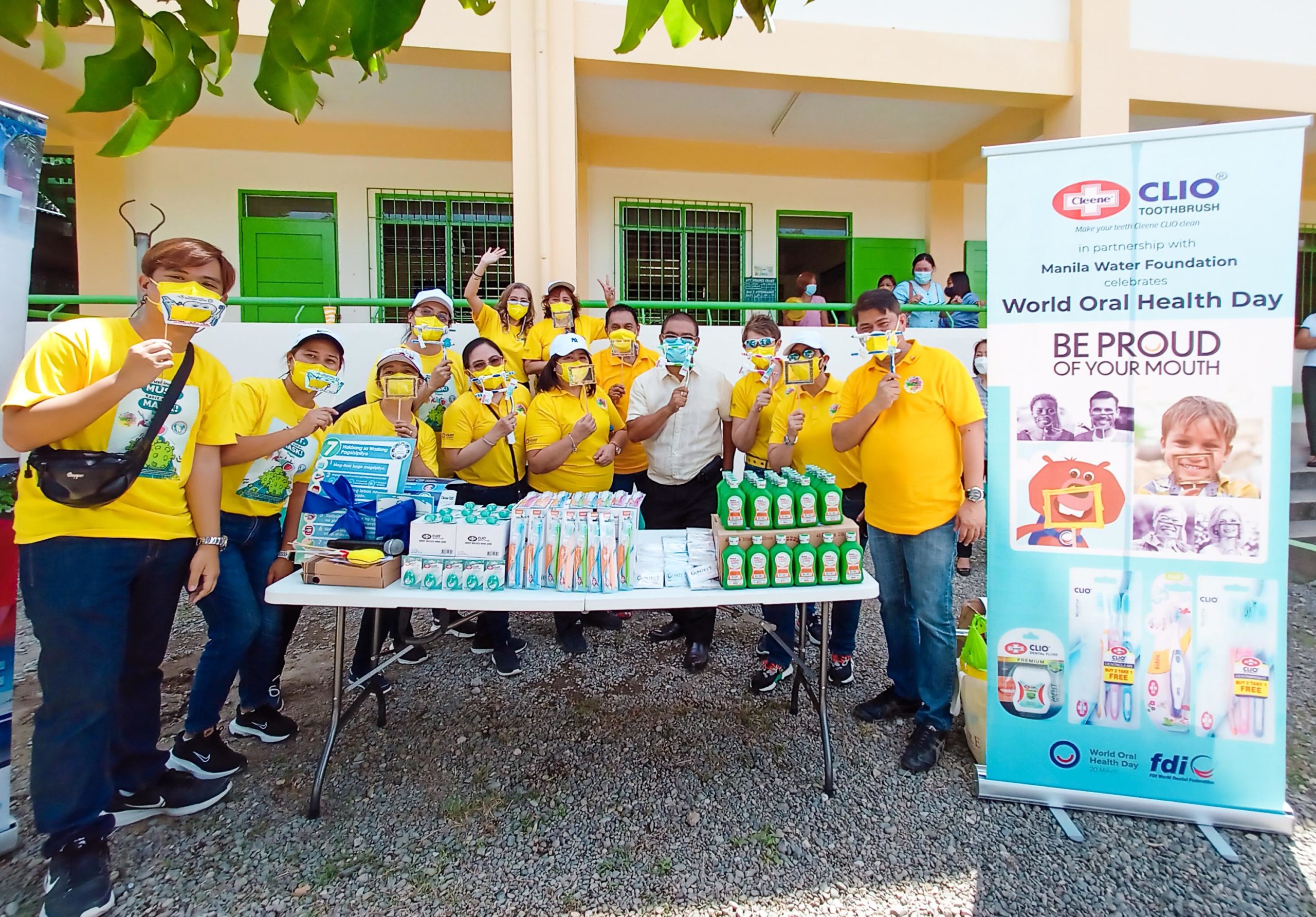 Cleene CLIO celebrated World Oral Health Day by making clean teeth ...
